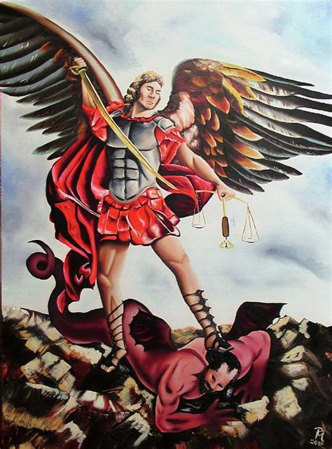 St Michael The Archangel Painting By Piotr Misiolek Fine Art America