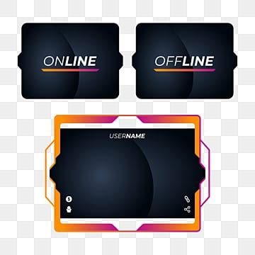 Live Streaming Clipart PNG Images Orange And Black Color Twitch
