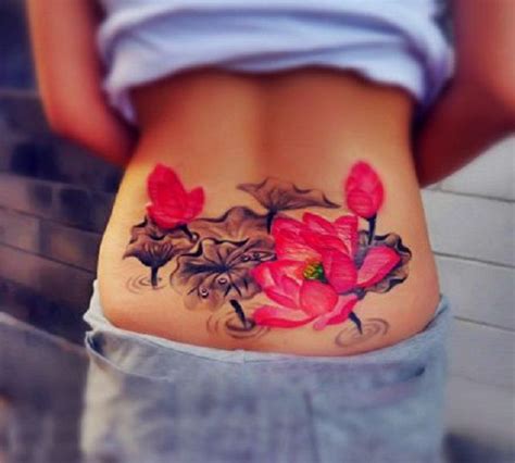 Lotus Tattoo Design Ideas Nenuno Creative Back Tattoo Women