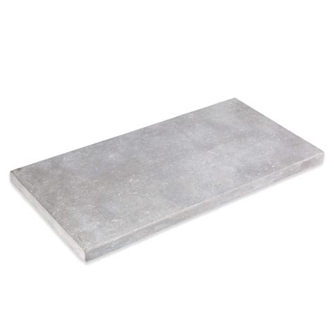 Margelle de piscine Pierre Naturelle Atlas Gris 61x33x3cm Bord Droit à