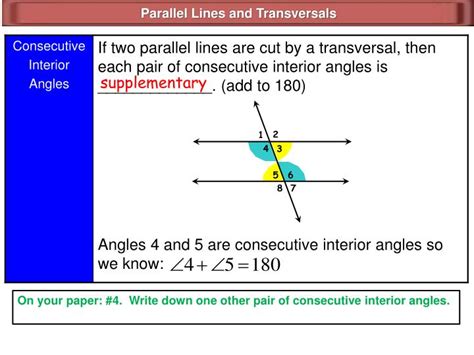 Ppt Parallel Lines And Angles Powerpoint Presentation Id