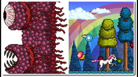 Muro De Carne En Modo Experto Terraria Clase Mago Youtube