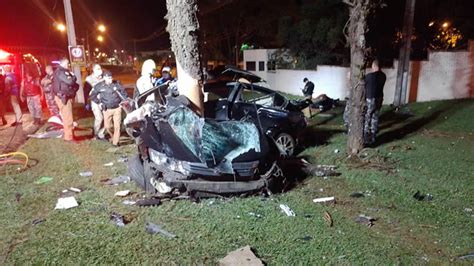 Grave Acidente Deixa Um Morto E Quatro Feridos Na PR 445 Em Londrina
