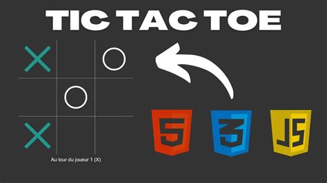 Coder Un Tic Tac Toe En HTML CSS Javascript YouTube