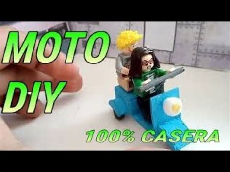 CÓMO HACER UNA MOTO PARA TUS MINIFIGURAS LEGO TOTALMENTE CASERA