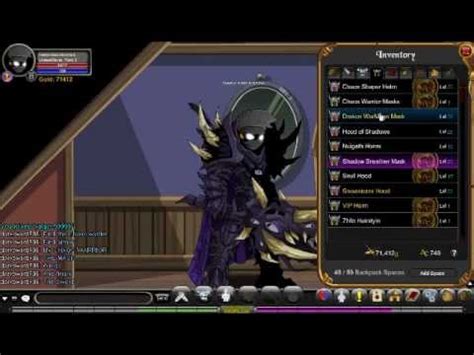 Aqworlds Chaos Warrior Armor Full Set Youtube