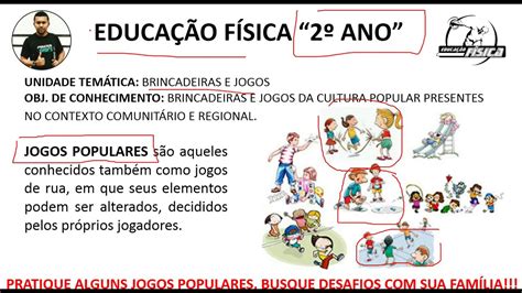 Slideshow Brincadeiras E Jogos Populares Ensino Fundamental