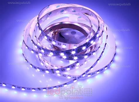 Ledpoint S R L Striscia Led 5m 5050 4in1 RGB Bianco Caldo 3000K