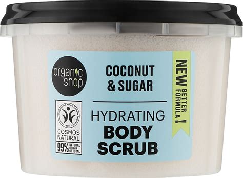 Organic Shop Hydrating Body Scrub Coconut Sugar Telový peeling