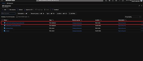 create geo replication in azure sql database