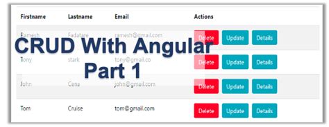 complete crud operations with angular 9 step by step part 1 setup springboot and angular