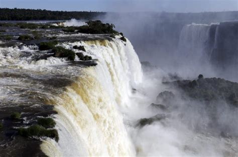 World Famous Waterfall Roars To Life With Flow Times Greater Than Usual
