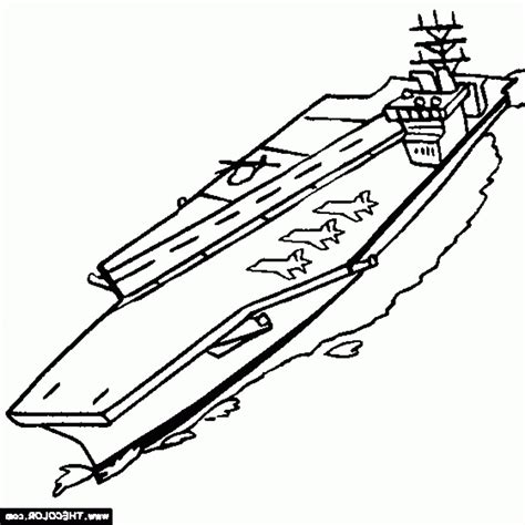 How To Draw An Aircraft Carrier Easy At How To Draw