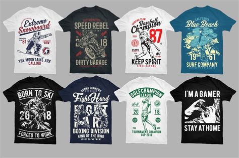 400 Vector T Shirt Designs Bundle Fully Editable And Layered