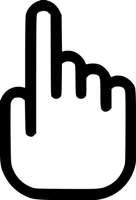Index Finger Icon 37586 Free Icons Library