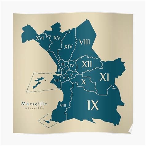 Présentation 58 imagen carte des arrondissements de marseille fr