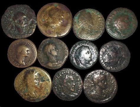 Roman Empire Lot of 11 Æ coins incl Viminacium Philip Catawiki