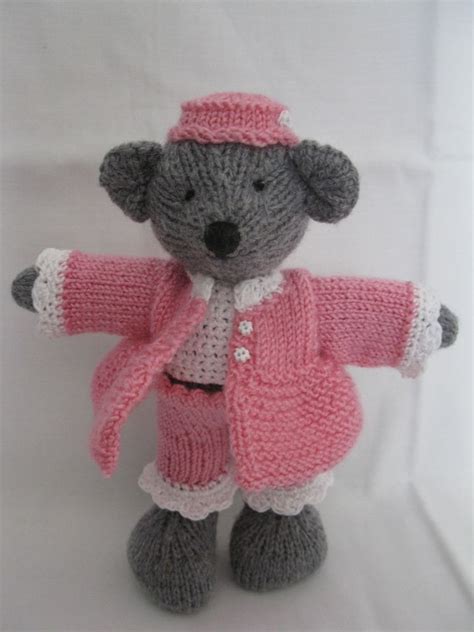 Aide Patron Gratuit Ours Tricot