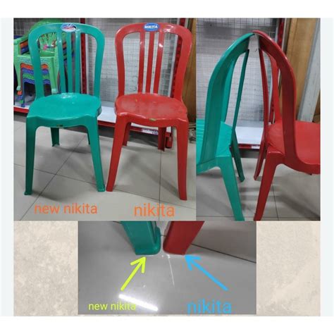 Jual Kursi Plastik Sandaran Kursi Makan Nikita Shopee Indonesia