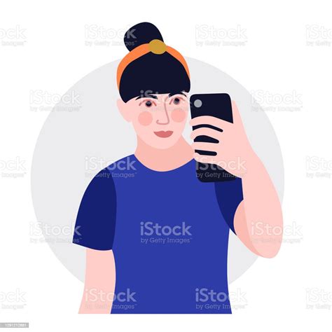 Selfie Stock Illustration Download Image Now Adult Adults Only Communication Istock