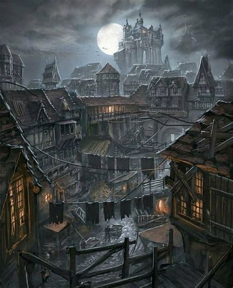 Pin By Pinner On Castles Fantasy Town Fantasy City Fantasy Landscape