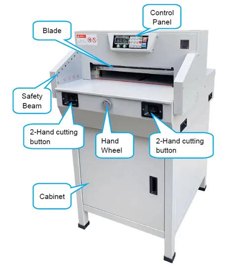 Sysform P4505 Electric Paper Guillotine User Manual