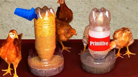 Como Hacer Bebedero Y Comedero Para Gallinas Con Botellas 45 OFF