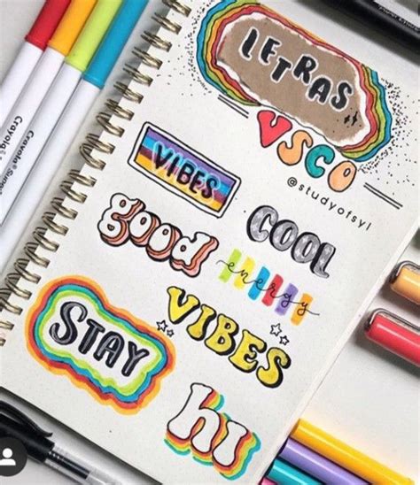 Títulos VSCO y Aesthetic Libreta de apuntes Titulos bonitos para