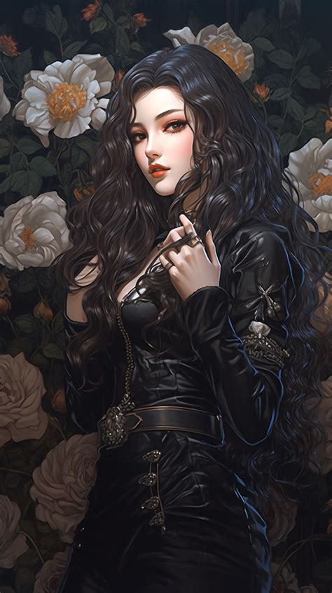 Gothic Fantasy Art Beautiful Fantasy Art Fantasy Girl Anime Art