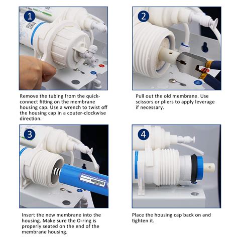 Buy Membrane Solutions Gpd Ro Membrane Reverse Osmosis Membrane
