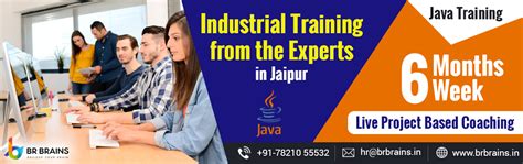 live project based java internship program in jaipur at br brains jaipur