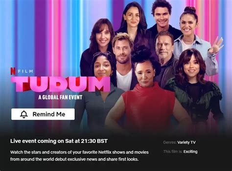 Netflix TUDUM What Time How To Watch And Full List Of Shows And