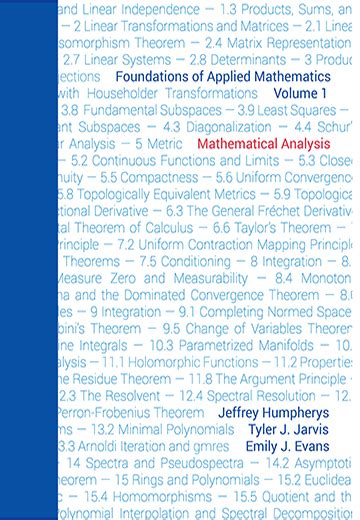 foundations of applied mathematics volume 1 mathematical analysis siam publications library