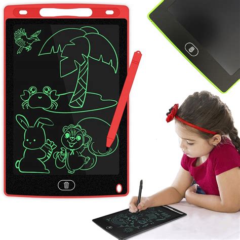LCD tablet tabuľa grafický popis na kreslenie a písanie pre deti 2v1