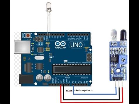 Lectura De Sensor Infrarrojo Ir Fc Con Arduino Youtube