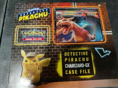 Detective Pikachu Charizard GX Case File New Pokemon Cards Values