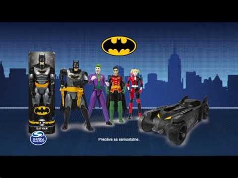 Spin Master Batman figúrka a Batmobil YouTube