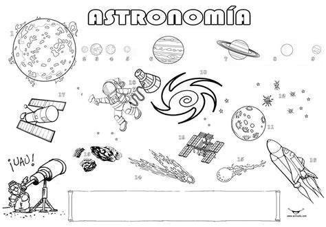 Dibujos Para Colorear Del Sistema Solar Para Niños De Preescolar
