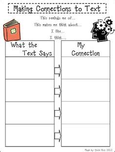 Making Connections Activities Ideas Text To Text Connections Text