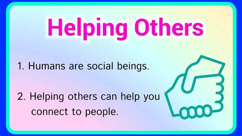10 Lines On Helping Others Few Sentences About Helping Others Ashwin