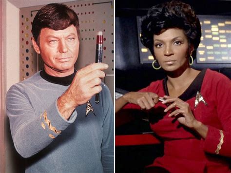 Star Trek Star Deforest Kelley Joining Nichelle Nichols In Space