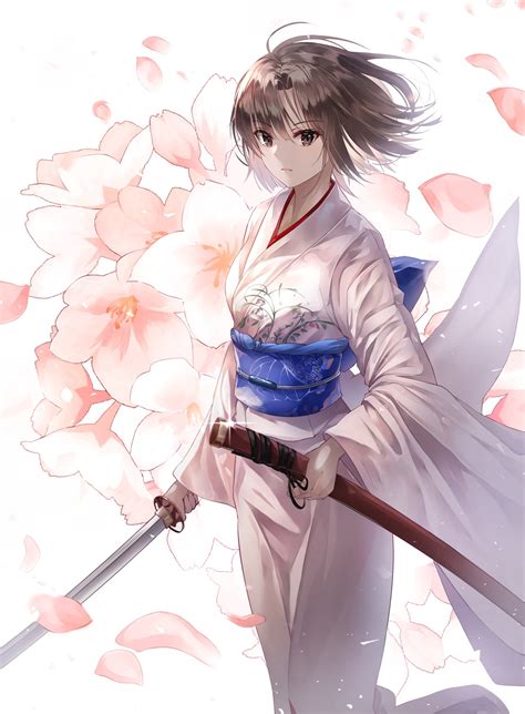Limit X Kara No Kyoukai Ryougi Shiki Kimono Sword 466753 Yande Re