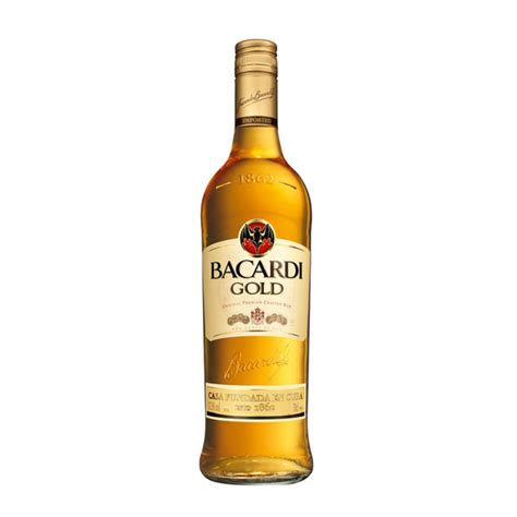 Bacardi Carta Oro Superior Gold Rum 1L High Spirits