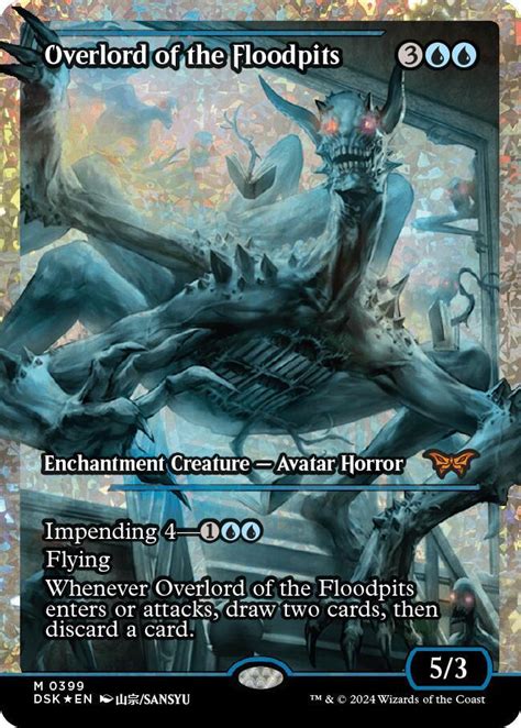 Overlord Of The Hauntwoods Showcase Fracture Foil Duskmourn