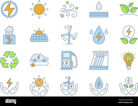 Renewable Resources Stock Vector Images Alamy
