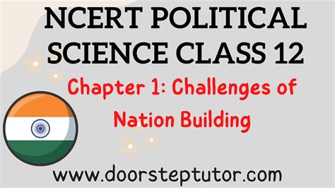 NCERT Class 12 Political Science Politics In India Chapter 1