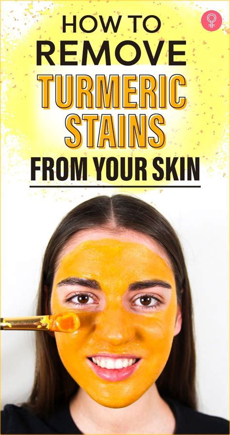 How To Remove Turmeric Stains From Your Skin Artofit