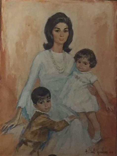 A Portrait Of H I M Shahbanou Farah Diba Pahlavi The Queen Of Iran