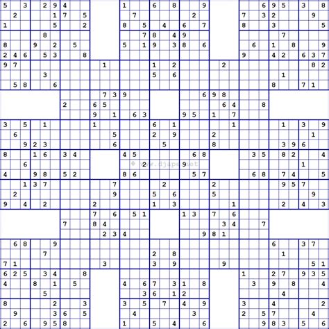 These Printable Sudoku Puzzles Range From Easy To Hard Including