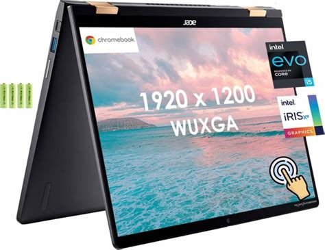 Acer Chromebook Spin U Xe Graphics G Eu Wuxga